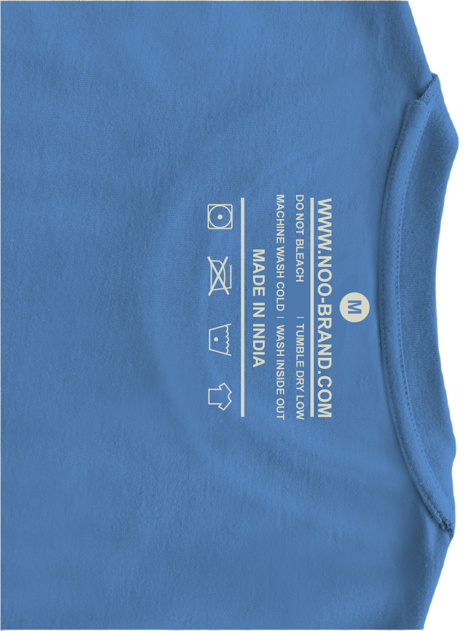 Premium Crew Neck Blank Tee - Blue – NOO-BRAND.COM
